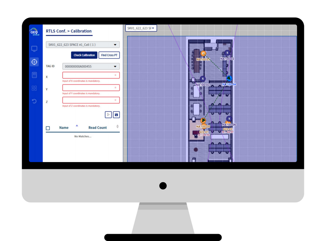 #Software_RTLS Configuration - GEOPLAN