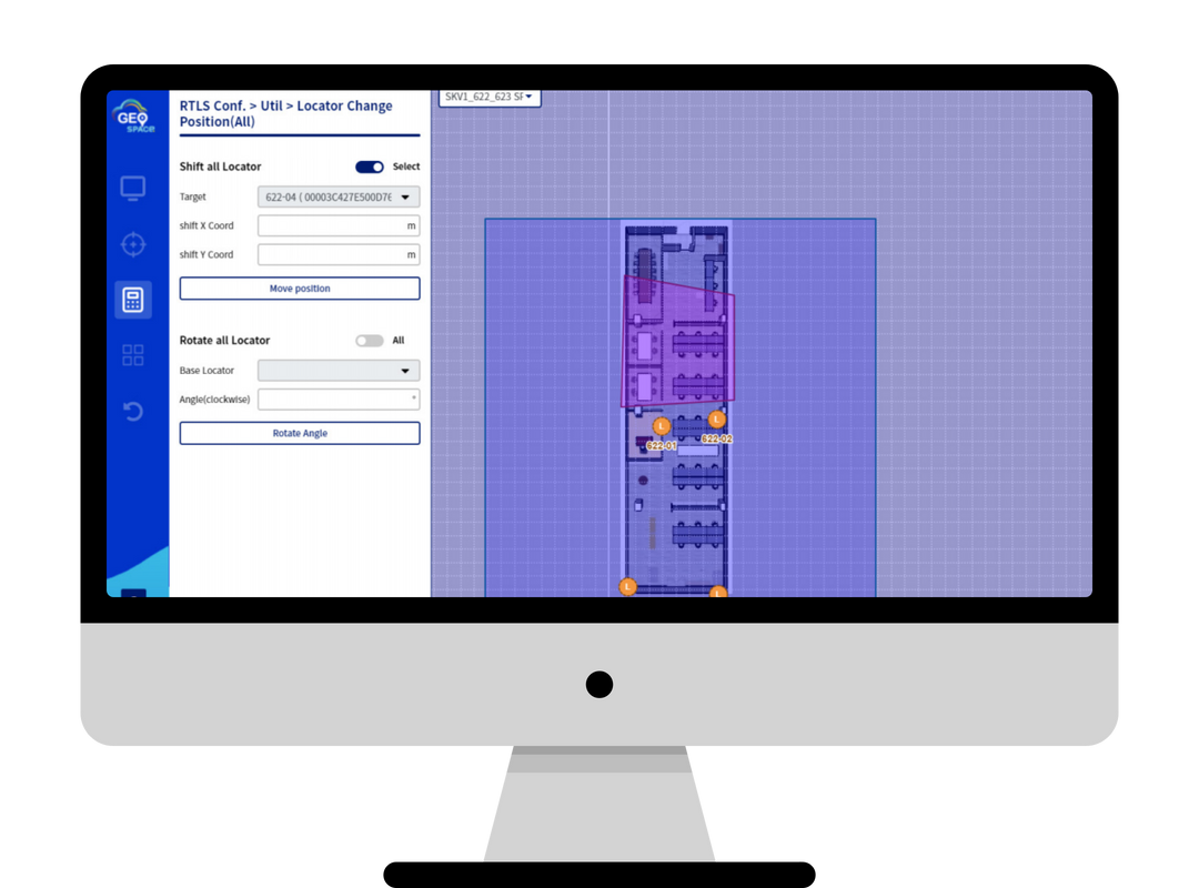 #Software_RTLS Configuration - GEOPLAN